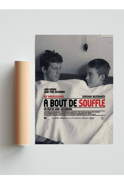 À Bout De Souffle Fransızca Poster