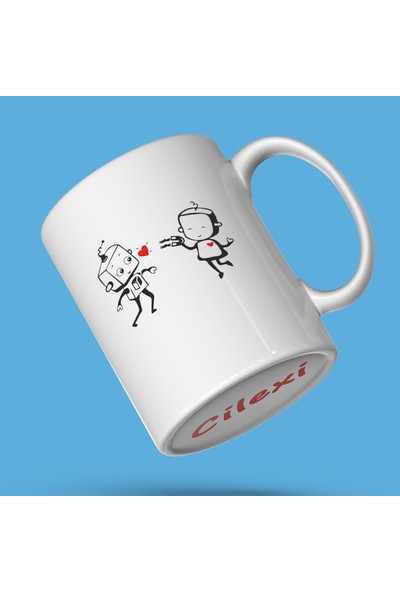 Resimli Baskılı Kupa Bardak