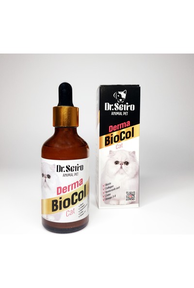 Dr. Serro Derma Biocol Biotin Kediler Için Tüy Sağlığı Tüy Dökümü Engeleyici Vitamin Dr. Serro Derma Biocol Biotin Kediler Için Tüy Sağlığı Tüy Dökümü Engeleyici Vitamin