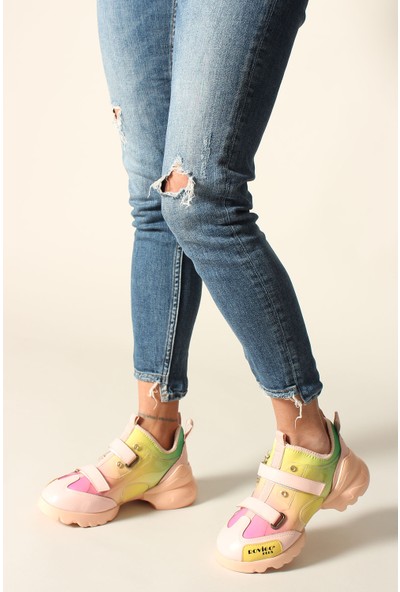 Rovigo Renkli Pudra Paraşüt Cilt Kadın Spor Rovigo Renkli Pudra Paraşüt Cilt Kadın Spor