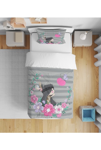 Milroma Dekoratif Çocuk Yatak Örtüsü Modeli