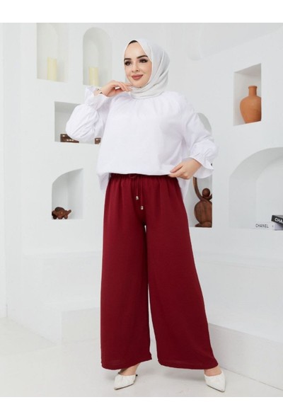 H&Y Lastikli Bel Ayrobin Pantolon H&Y Lastikli Bel Ayrobin Pantolon