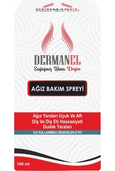 Dermanel Ağız Bakım Spreyi Dermanel Ağız Bakım Spreyi