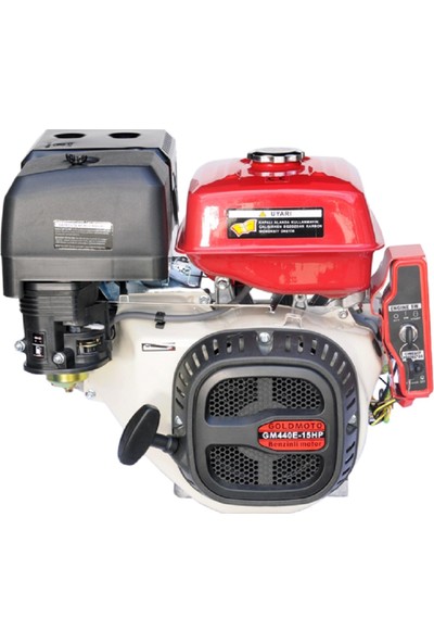 Goldmoto Gm 440E Benzinli Motor Marşlı Yatay Milli 25MM