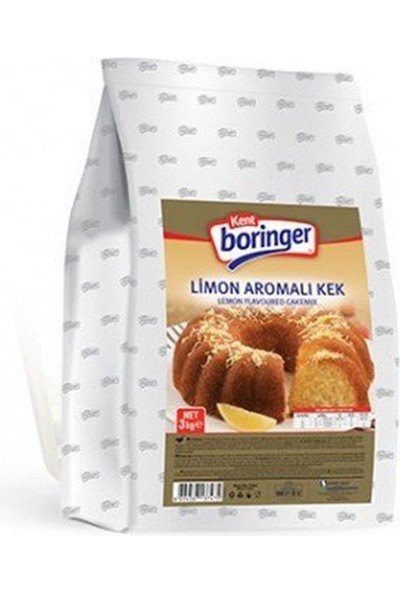 Kent Boringer Limon Aromalı Kek Karışımı 3 kg Kent Boringer Limon Aromalı Kek Karışımı 3 kg