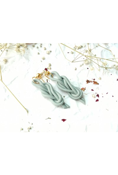 Tan Clay Design Tan Clay Tasarım Kil Küpe