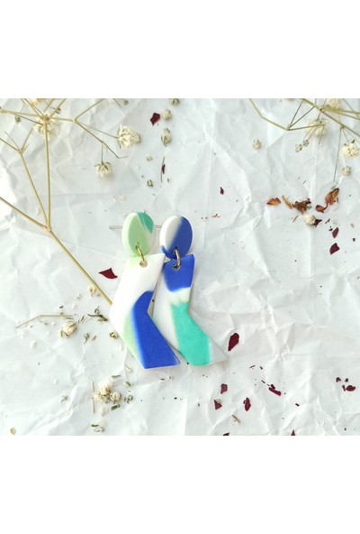 Tan Clay Design Tan Clay Tasarım Kil Küpe