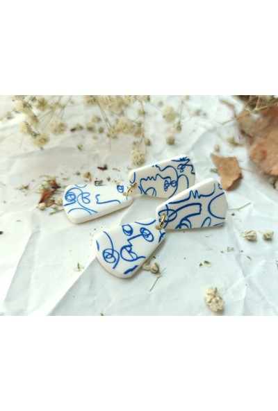 Tan Clay Design Tan Clay Tasarım Kil Küpe