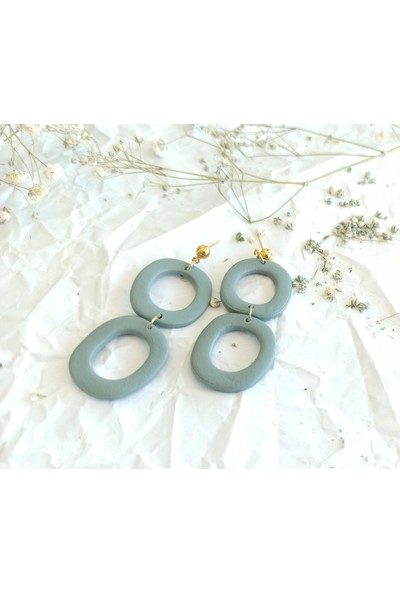 Tan Clay Design Tan Clay Tasarım Kil Küpe