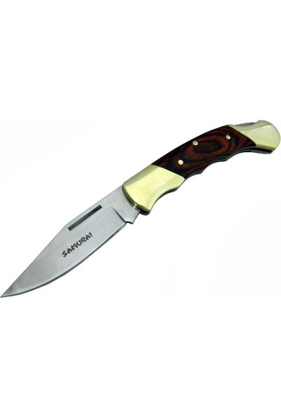 Samurai JM120 Paslanmaz Çelik Cep Çakısı Avcı Çakı Bıçağı Samurai JM120 Paslanmaz Çelik Cep Çakısı Avcı Çakı Bıçağı