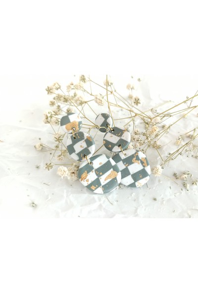 Tan Clay Design Tan Clay Tasarım Kil Küpe