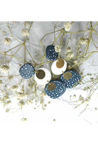 Tan Clay Design Tan Clay Tasarım Kil Küpe