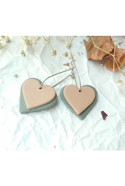 Tan Clay Design Tan Clay Tasarım Kil Küpe