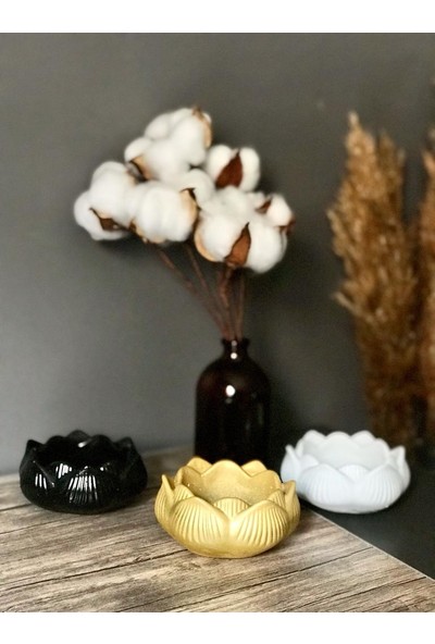 Parla Dekoratif Mumluk 3'lü Mix 4 Lotus Çiçeği PS4000 Parla Dekoratif Mumluk 3'lü Mix 4 Lotus Çiçeği PS4000