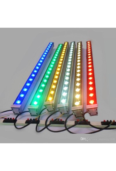 MB 10 cm Bina Dış Cephe Aydınlatma LED Wallwasher Duvar Boyama Mavi