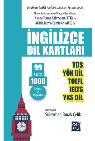 Teenage Engineering Ingilizce Atc Atk Fiziksel Nimonik Dil Kartları (Renkli Kartlara Basılı)