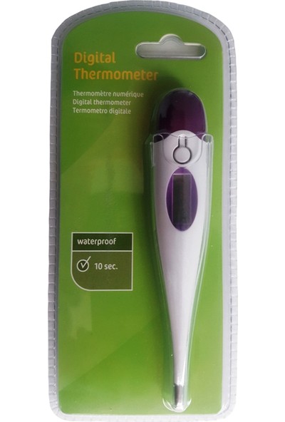 Kerbl Veteriner Ateş Ölçer & Dijital Termometre & Derece