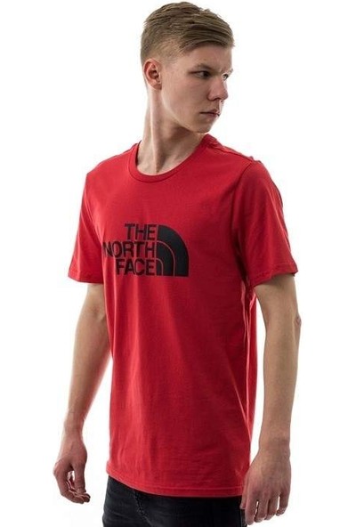 The North Face Erkek Easy Tişört - Kırmızı The North Face Erkek Easy Tişört - Kırmızı