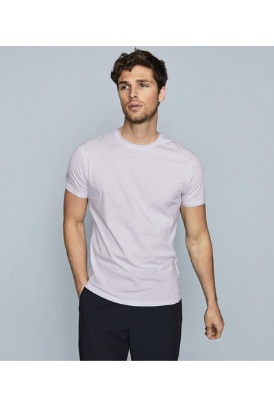 Reıss Erkek T-Shirt - Lila Reıss Erkek T-Shirt - Lila