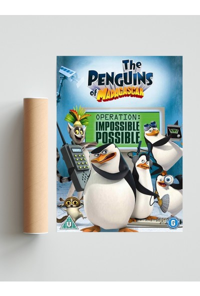 Fizello The Penguins Of Madagascar – Operation: Impossible Possible Ingilizce Poster