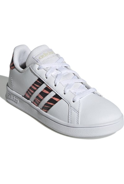 Grand Court K Beyaz Kız Çocuk Sneaker
