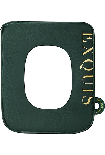 Zhengdong Technology Kare Tuvalet Minderi Oturma Contası Tuvalet Kılıfı Kış Tutamaklı Fermuarlı Kare Ev Tipi Su Geçirmez Tuvalet Minderi