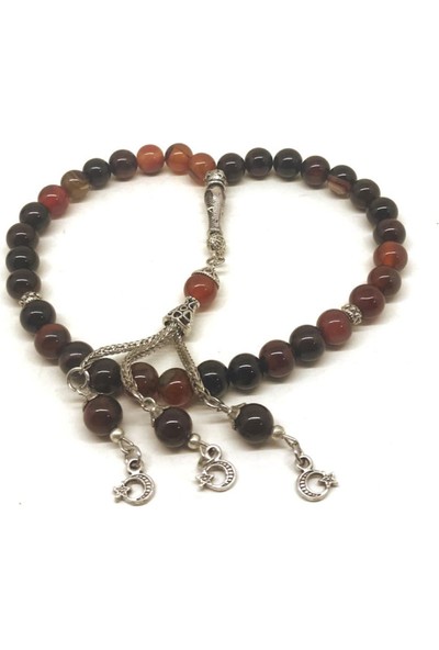 Yemen Akiği Doğaltaş Tespih