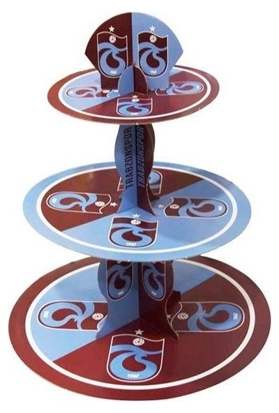 Morbeyazhome Trabzonspor Lisanslı Cupcake Standı