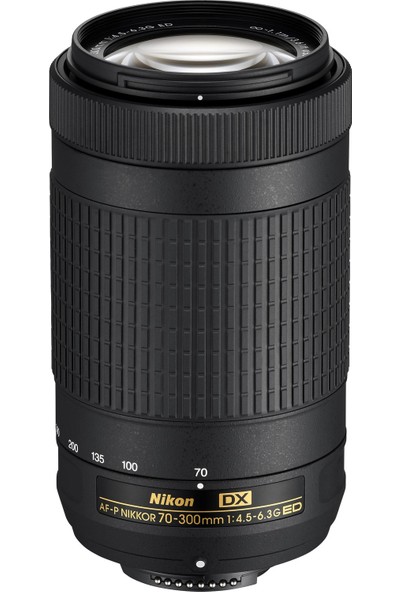 Nikon Af-P Dx 70-300MM F/4.5-6.3g Ed Lens