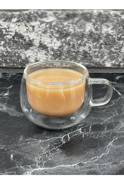 Çift Cidarlı Cidar Cam Bardak Kupa 150ML Çift Cidarlı Cidar Cam Bardak Kupa 150ML