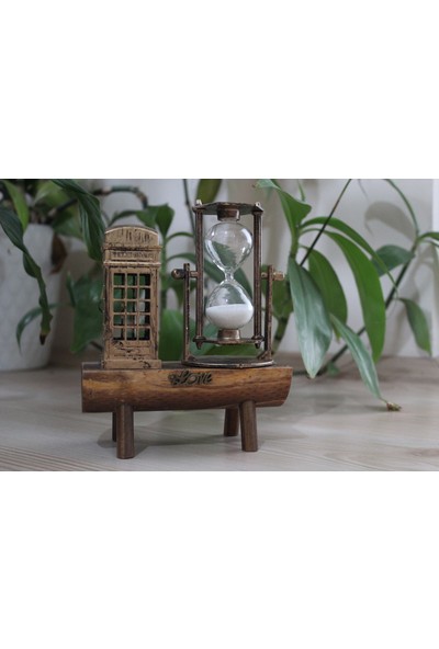 Winter House Londra Telefon Kulubeli Kum Saati Winter House Londra Telefon Kulubeli Kum Saati