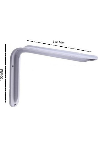 Beşel Lüks Raf Altı (Beyaz) 110*140 No: 5*6 mm Raf Ayağı 12 Adet Beşel Lüks Raf Altı (Beyaz) 110*140 No: 5*6 mm Raf Ayağı 12 Adet