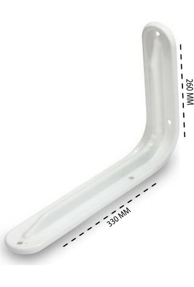 Beşel Lüks Raf Altı (Beyaz) 260*330 No: 12*14 mm Raf Ayağı 12 Adet Beşel Lüks Raf Altı (Beyaz) 260*330 No: 12*14 mm Raf Ayağı 12 Adet