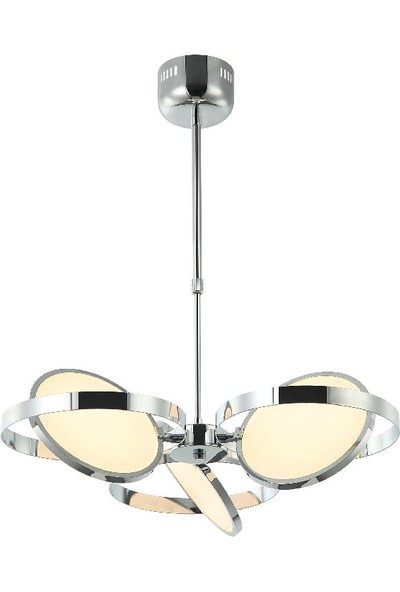 Lucea Molveno 3 Lü Ledli Krom Avize 39W 3000K