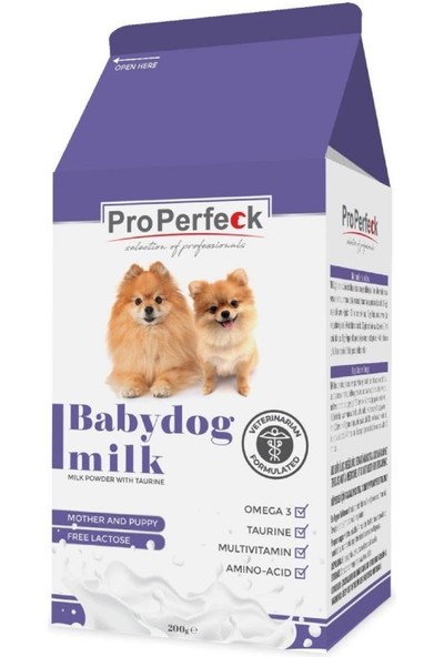 Properfeck Köpek Süt Tozu 200 gr Properfeck Köpek Süt Tozu 200 gr