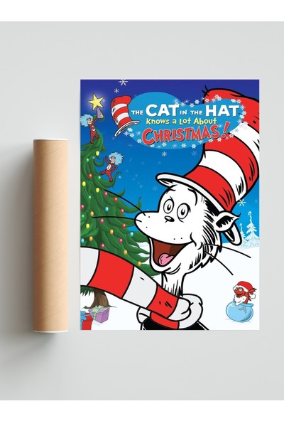 The Cat In The Hat Knows A Lot About Christmas! Ingilizce Poster The Cat In The Hat Knows A Lot About Christmas! Ingilizce Poster