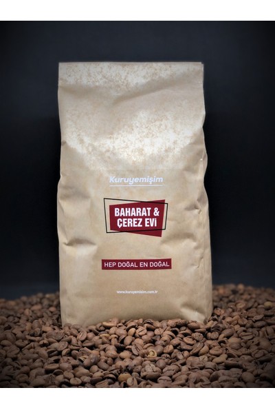 Kuruyemişim Brezilya Menşeili Arabica Santa Çekirdek Kahve 1 kg
