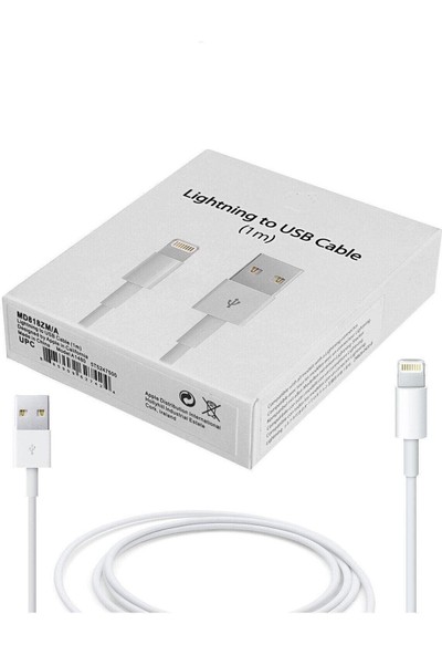 Atalay Apple iPhone Şarj Kablosu 1m Atalay Apple iPhone Şarj Kablosu 1m