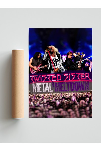 Twisted Sister - Metal Meltdown - Live From The Hard Rock Casino Las Vegas Ingilizce Poster Twisted Sister - Metal Meltdown - Live From The Hard Rock Casino Las Vegas Ingilizce Poster