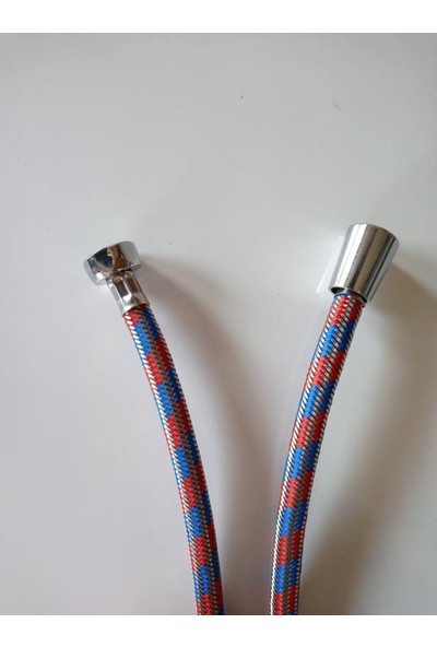 Drl Hirdavat Metal Başlıklı Elastik - Yumuşak, Örgülü Duş Hortumu 3 mt