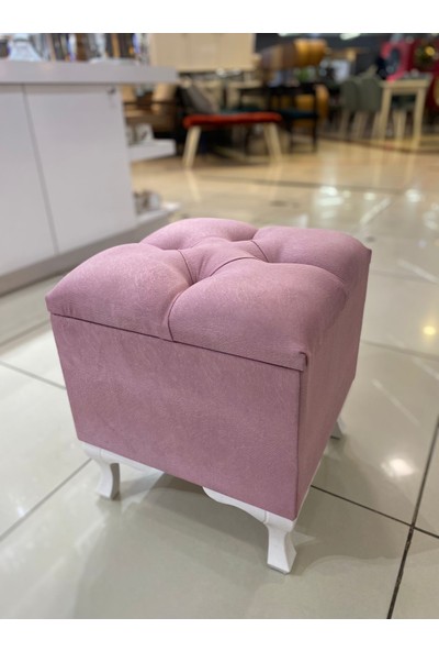 Pufçu Abla 40X40 Sandıklı Klasik Puf