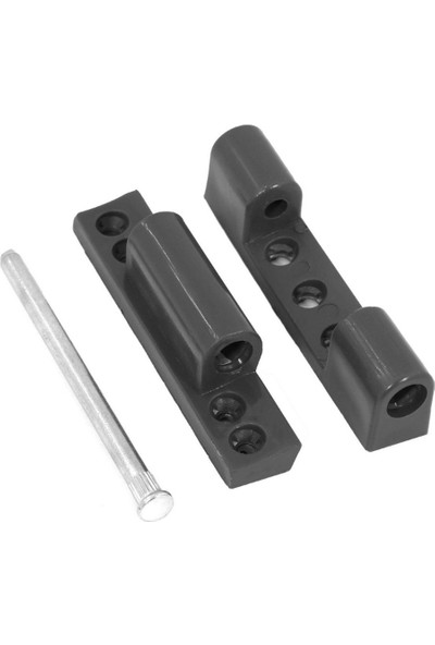 Process Pvc Pimapen Kapı Pencere Menteşesi Plastik Kaplamalı Içi Demirli 90 mm Antrasit Gri Process Pvc Pimapen Kapı Pencere Menteşesi Plastik Kaplamalı Içi Demirli 90 mm Antrasit Gri