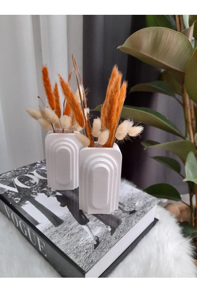 Dudo Baby Dekoratif 2'li Küçük Vazo Dudo Baby Dekoratif 2'li Küçük Vazo