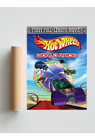 Fizello Hot Wheels: World Race Ingilizce Poster Fizello Hot Wheels: World Race Ingilizce Poster