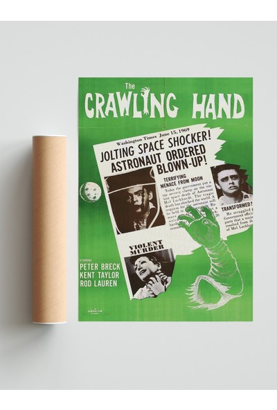 Fizello The Crawling Hand Ingilizce Poster