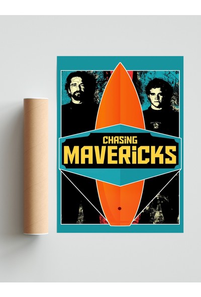 Fizello Chasing Mavericks Ingilizce Poster