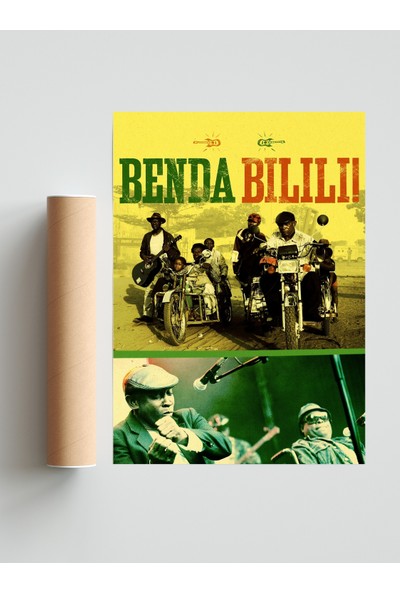 Fizello Benda Bilili! Ingilizce Poster