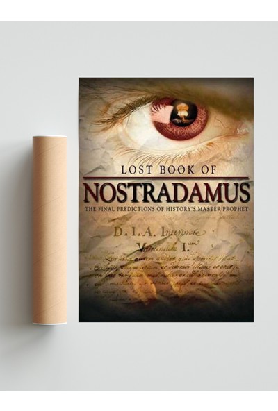 Fizello Lost Book Of Nostradamus Ingilizce Poster