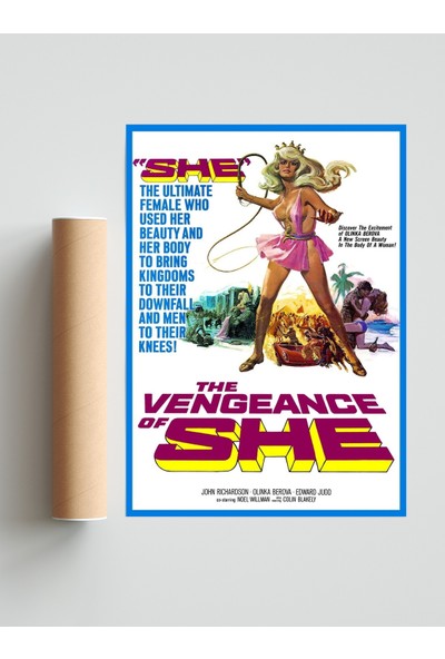 Fizello The Vengeance Of She Ingilizce Poster Fizello The Vengeance Of She Ingilizce Poster