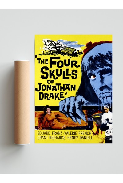Fizello The Four Skulls Of Jonathan Drake Ingilizce Poster